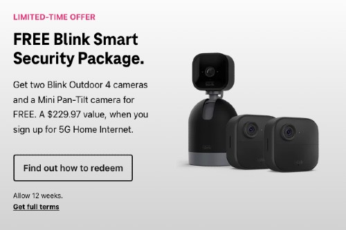 T-Mobile Has a Free Blink Smart Home Package | MyRatePlan