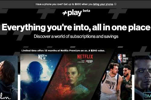 Verizon rolls out +play beta, offers free 1-year Netflix subscription ...
